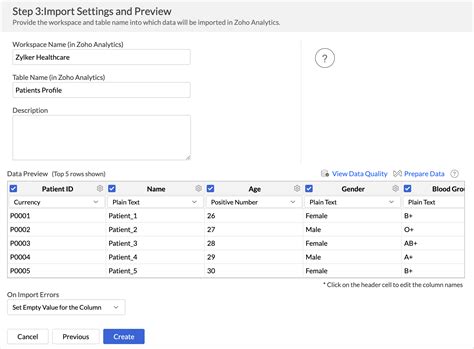 Import From Ms Access Zoho Analytics Help