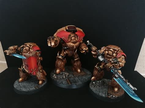 Custodes Dreadnought Trio Cue Jojo Pillar Men Theme Rwarhammer40k
