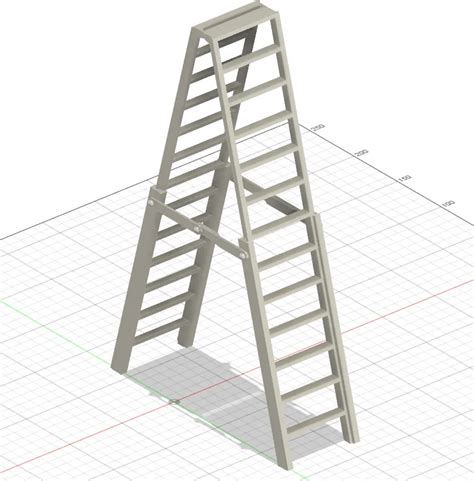 Folding Ladders For Wwe Aew Action Figures By Kyrillian Download Free Stl Model