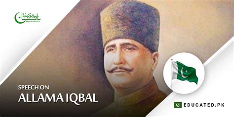 Speech On Allama Iqbal In English