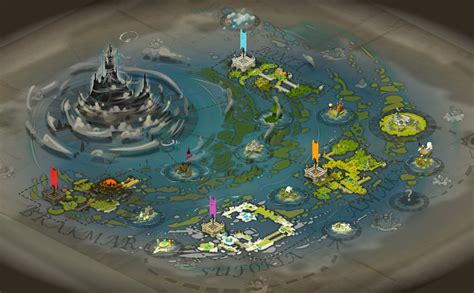 Image Wakfu New World Map  Krosmoz Wiki Fandom Powered By Wikia