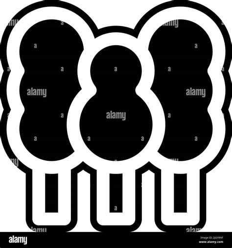 Trees Trees Icon Stock Vector Image And Art Alamy