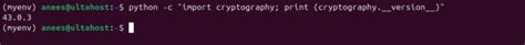 How To Install Cryptography In Python Ultahost Knowledge Base