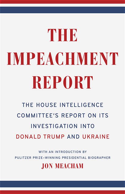Books On Impeachment May Both Trouble And Reassure President Trump