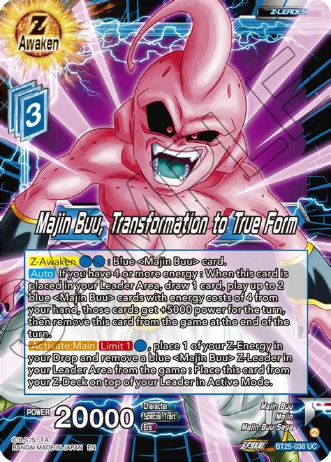 Majin Buu Transformation To True Form Legend Of The Dragon Balls