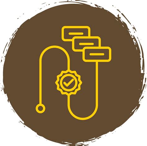 Workflow Line Circle Sticker Icon 43967145 Vector Art At Vecteezy