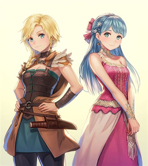 Bianca And Flora By Anbe Yoshirou R Dragonquest
