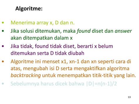 PPT Pertemuan Teknik Backtracking Pengertian Cara Kerja Contoh Contoh Masalah PowerPoint