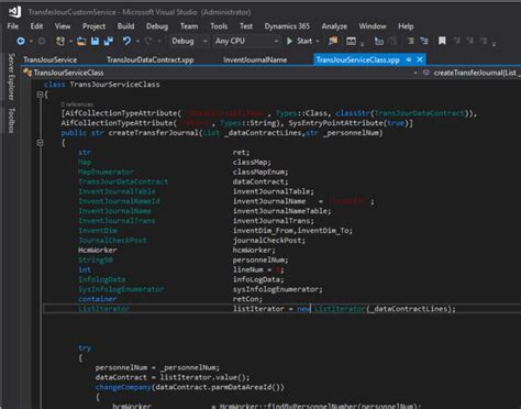 custom web service in microsoft dynamics 365 finance and operations