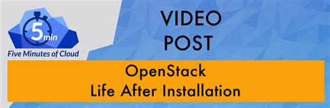 OpenStack After The Install Monitor Manage Upgrade Kumulus