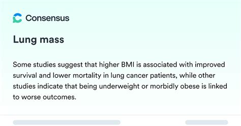 Lung Mass Consensus Academic Search Engine
