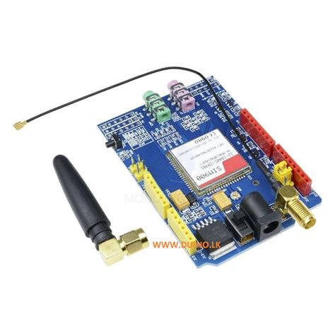 GSM GPRS SIM Board Quad Band Module Duinolk The Biggest Arduino Online Store In Sri Lanka