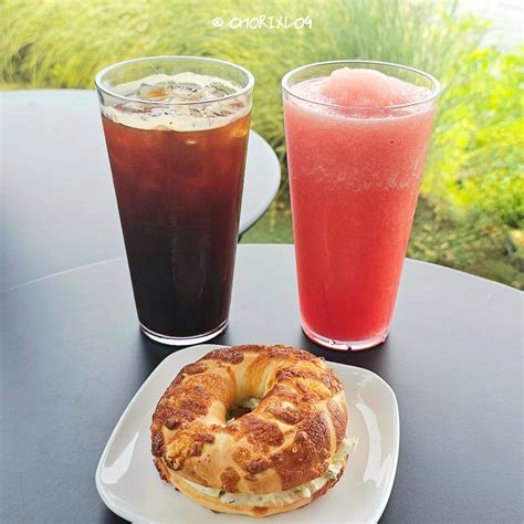 이디야커피 메뉴 가격 추천 수박주스 대파베이컨 크림치즈 베이글 네이버 블로그