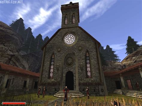 Gothic 2 Monastery Minecraft Map