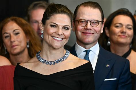 Crown Princess Victoria And Prince Daniel Attend Swedish Australian Chamber Of Commerce Dinner