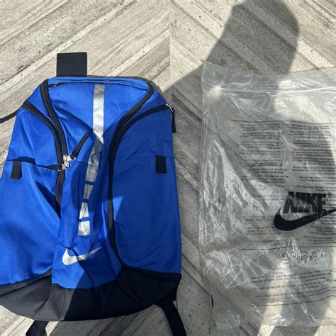 Blue Nike Elite Hoops Pro Backpack Brand New Open Depop