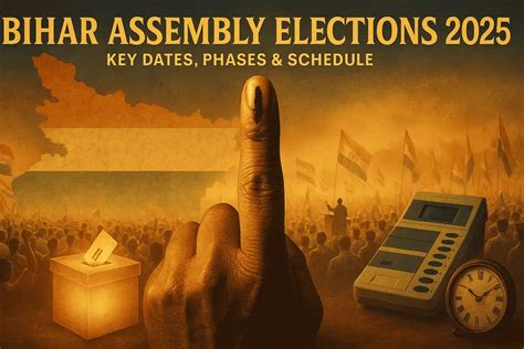 Bihar Assembly Elections 2025 Key Dates Phases And Schedule Politicsniti