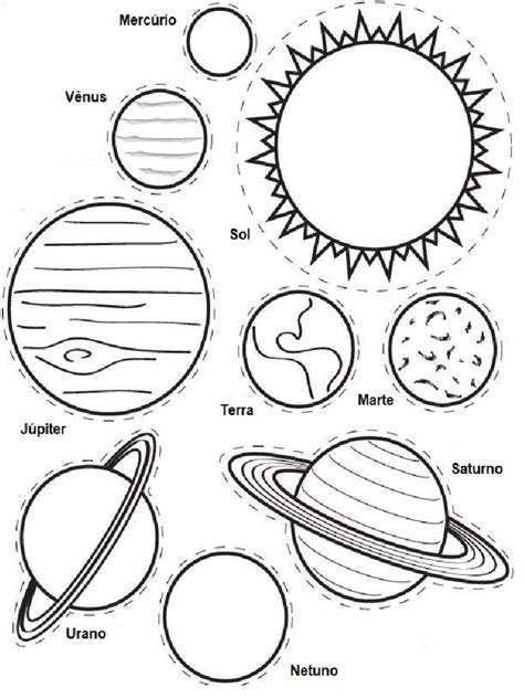 Planetas Para Recortar Pdf