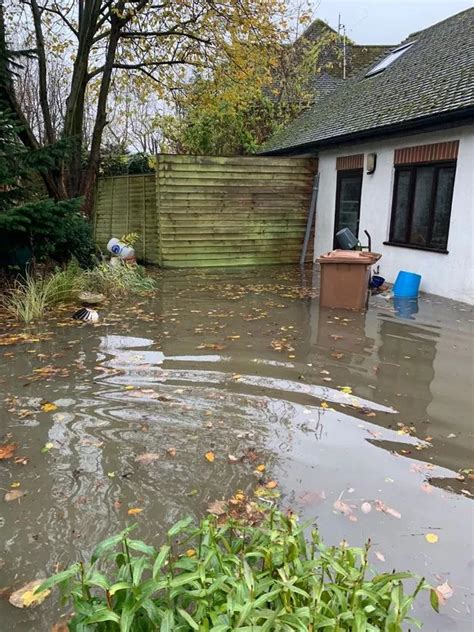 Surrey Gardens Flooded With Sewage For Second Time As Treatment Plant