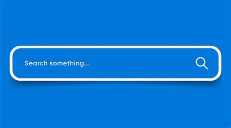 Premium Vector Internet Browser Search Engine Search Bar For Ui Mobile App Search Address And