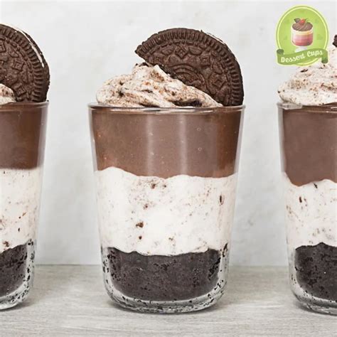 6 Oreo Chocolate Dessert Cups Cheesecake Dessert Cups