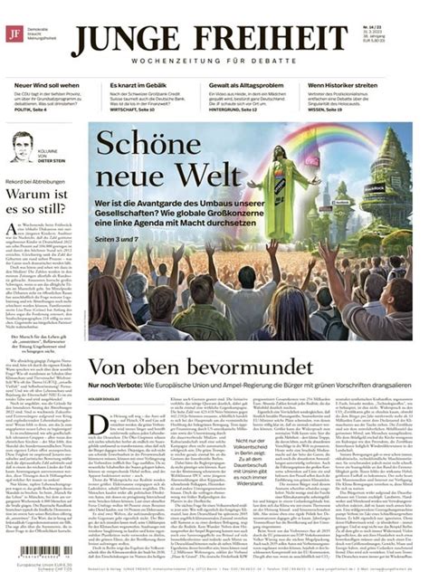 Junge Freiheit 310323 Download Pdf Magazines Deutsch Magazines