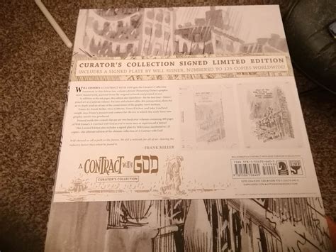Will Eisner Signature Edition Contract With God 33 Of 125 R
