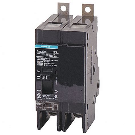 Siemens Interruptor Termomagnético Atornillable Serie Bqd Número De