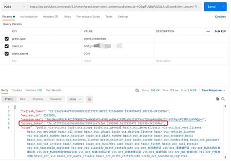 使用网页调试工具获取access Token 千帆大模型平台 百度智能云文档