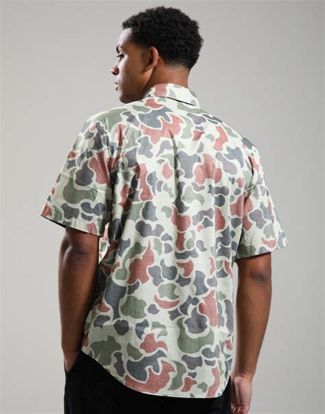 Filson Twin Lakes Short Sleeve Sport Shirt Shrub Camo Terraces Menswear