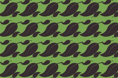 Simple Leaf Pattern Graphic By Rizky Creative Creative Fabrica