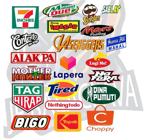 Filipino Pinoy Barangay Snacks Inspired Graphic Design
