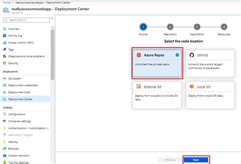 Deploy Net Core Application To Linux Containers On Azure Web App Using