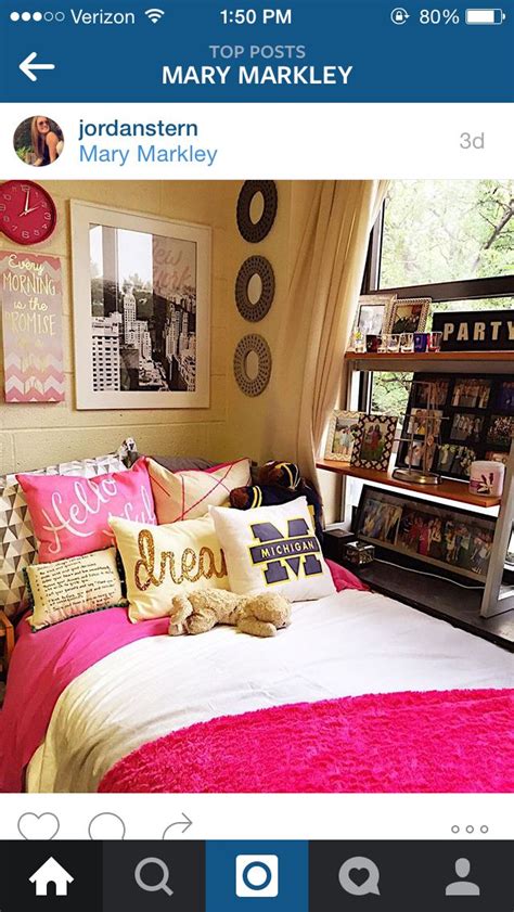 Mary Markley Dorm Room Decor