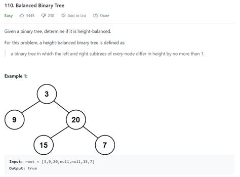 48 Balanced Binary Tree