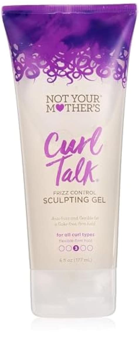 Not Your Mothers Curl Talk Sculpting Gel 6 Ounce Frizz Control 177ml