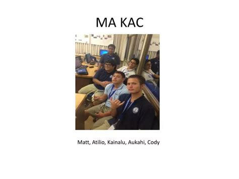 Ppt Ma Kac Powerpoint Presentation Free Download Id6330656