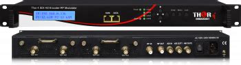 SDI Modulators SDI To QAM ATSC IPTV SD Hardware Encoder Thor Broadcast