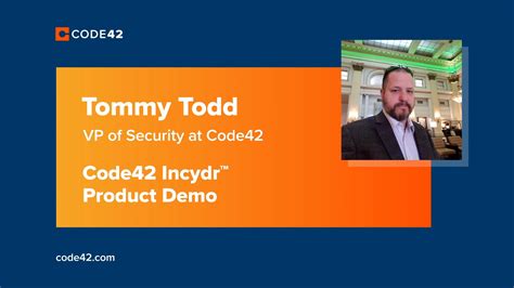 Incydr Product Demo With Code42s Vp Of Security Code42