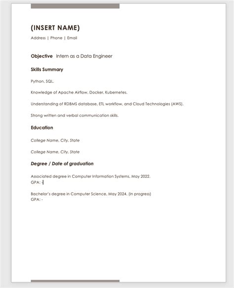 resume and cover letter advice r dataengineering