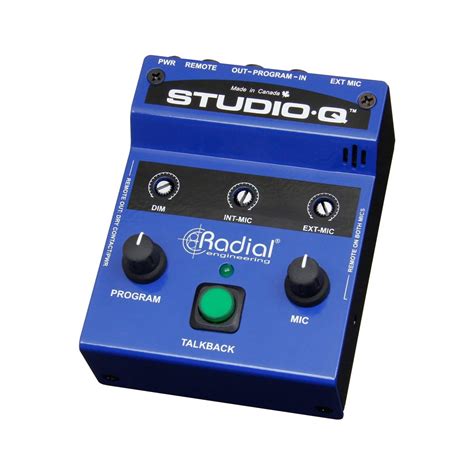 Radial Studio Q Talkback Controller At Gear4music