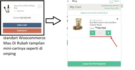 Merubah Tampilan Mini Cart Woocommerce