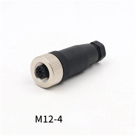 Pg7 M12 Sensor Connector 45812 Pin Malefemale Straightright Angle