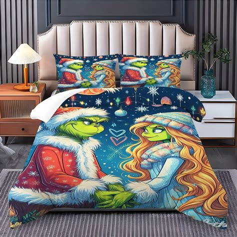 Grinch Bedding Queen Size