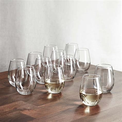 Best Wine Glasses And Stemware Modern Wine Glasses Crate And Barrel