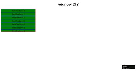 React Window Infinite List Diy Codesandbox