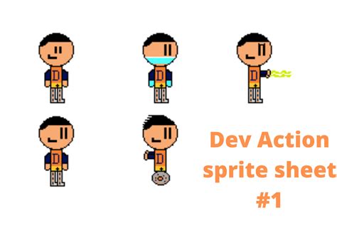 Extras 2 Dev Action Sprite Sheet Volume 1 By Devaction128 On Deviantart