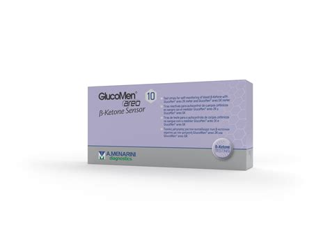 Glucomen Areo Ketone Strips 10 Fast And Accurate Testing For
