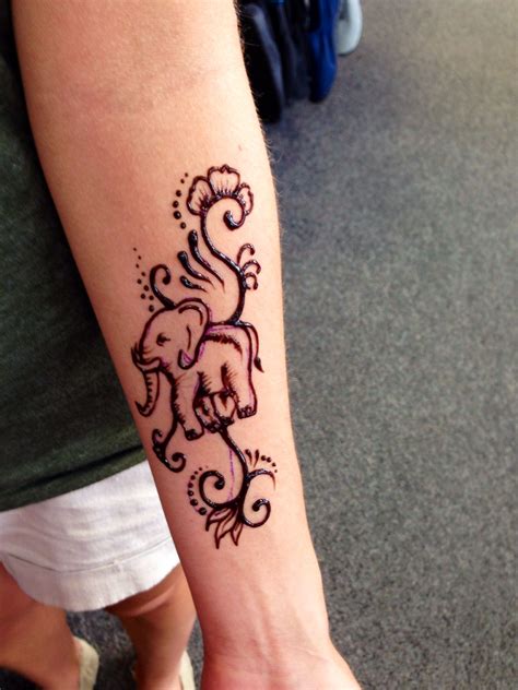 Mehndi Elephant Tattoos Ink Point Tattoo Thailand Create Your Own