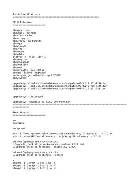 Patch Installation Process Pdf